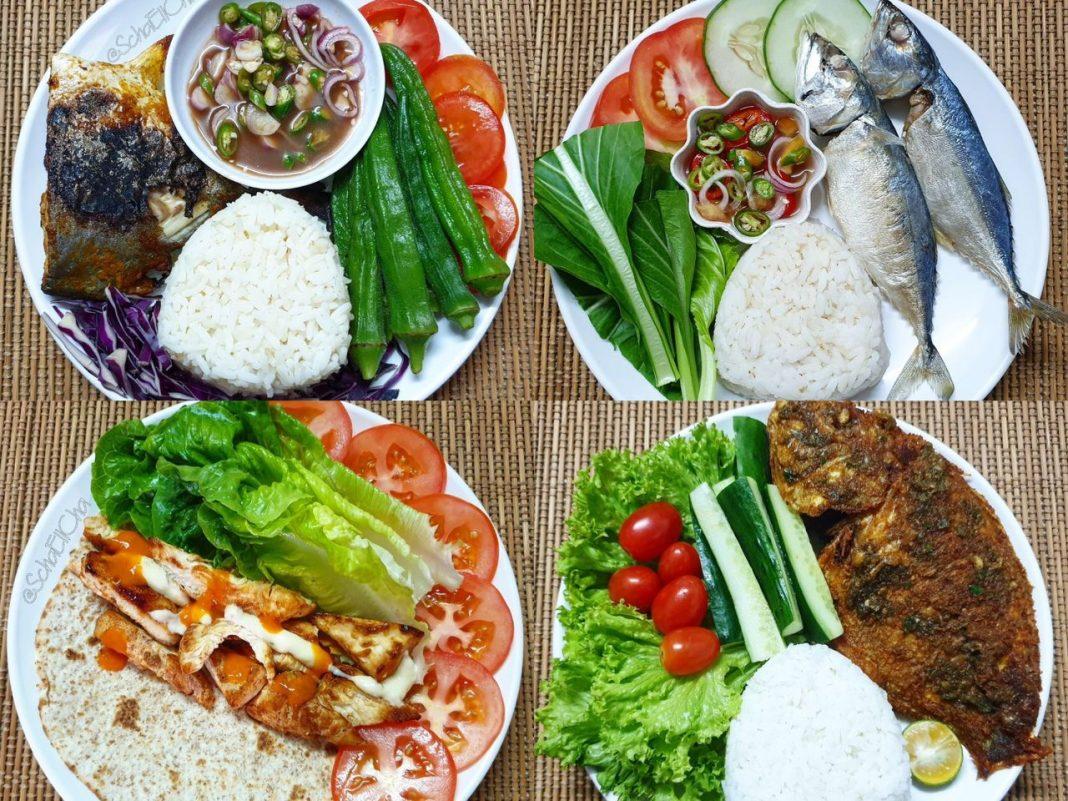 Boleh hilang 25kg dalam 10 bulan. Ini 23 menu Diet Suku Suku Separuh ...