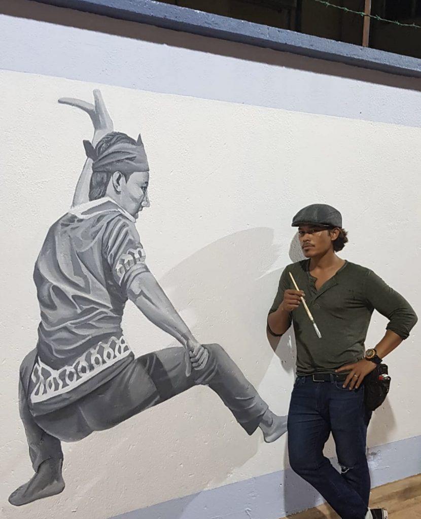Joey Daud bangga & gembira lukisan mural dapat perkenan Sultan Johor ...