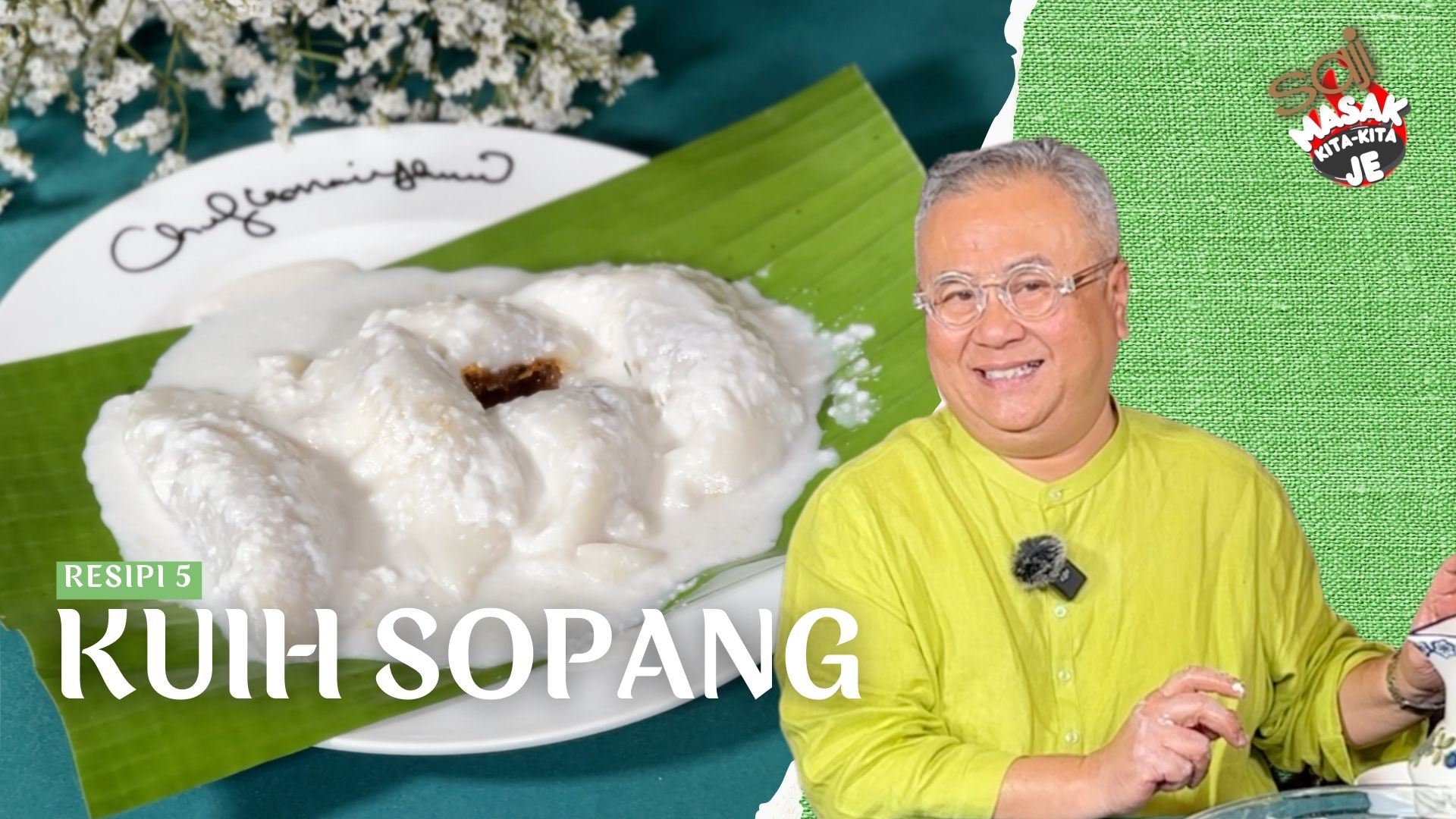 Episod 5 : Kuih Sopang Kuih Tradisi Negeri Sembilan Air Tangan Chef ...