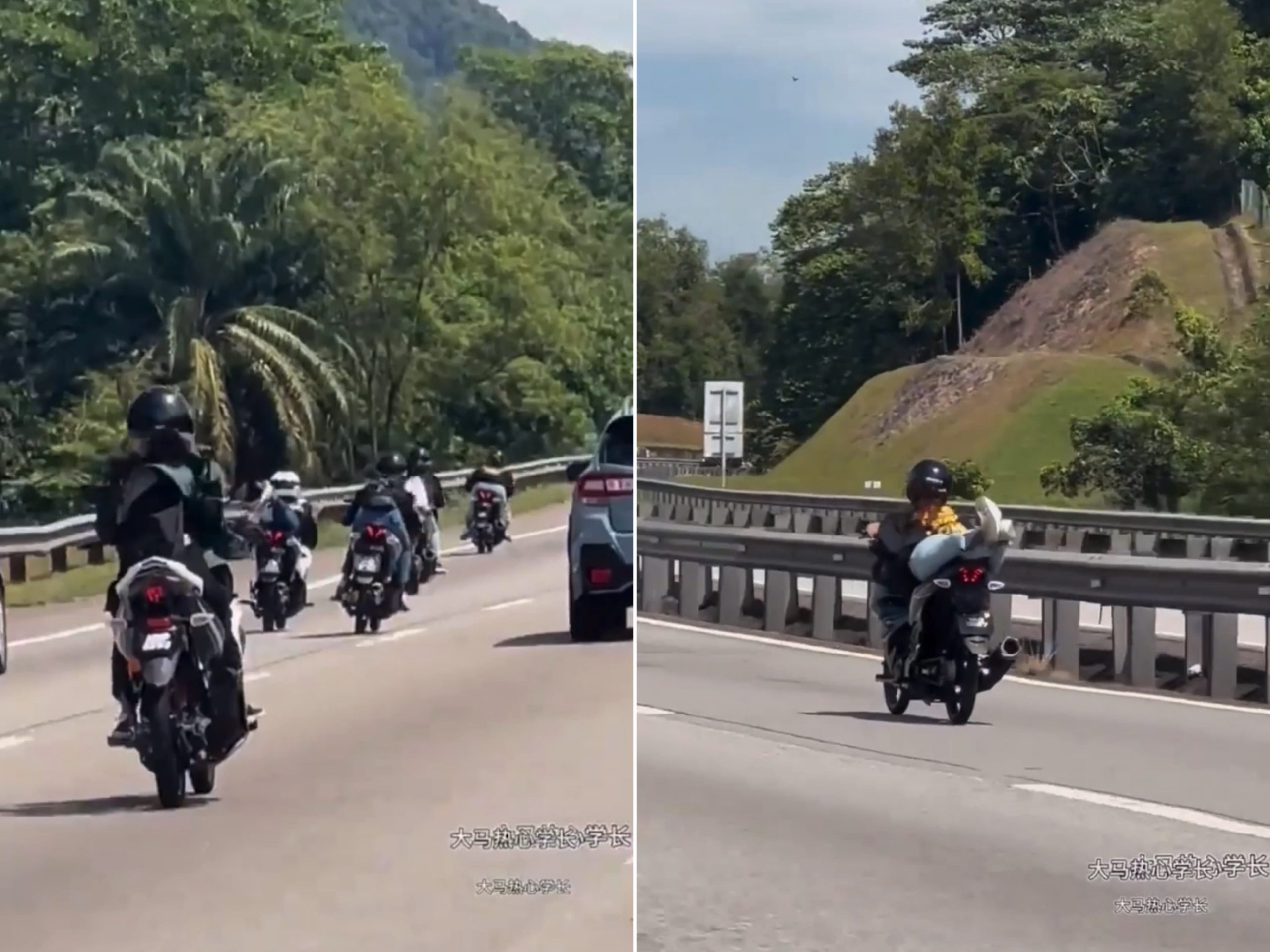 Dua minah rempit tular buat aksi superman, zig-zag serah diri - UtusanTV