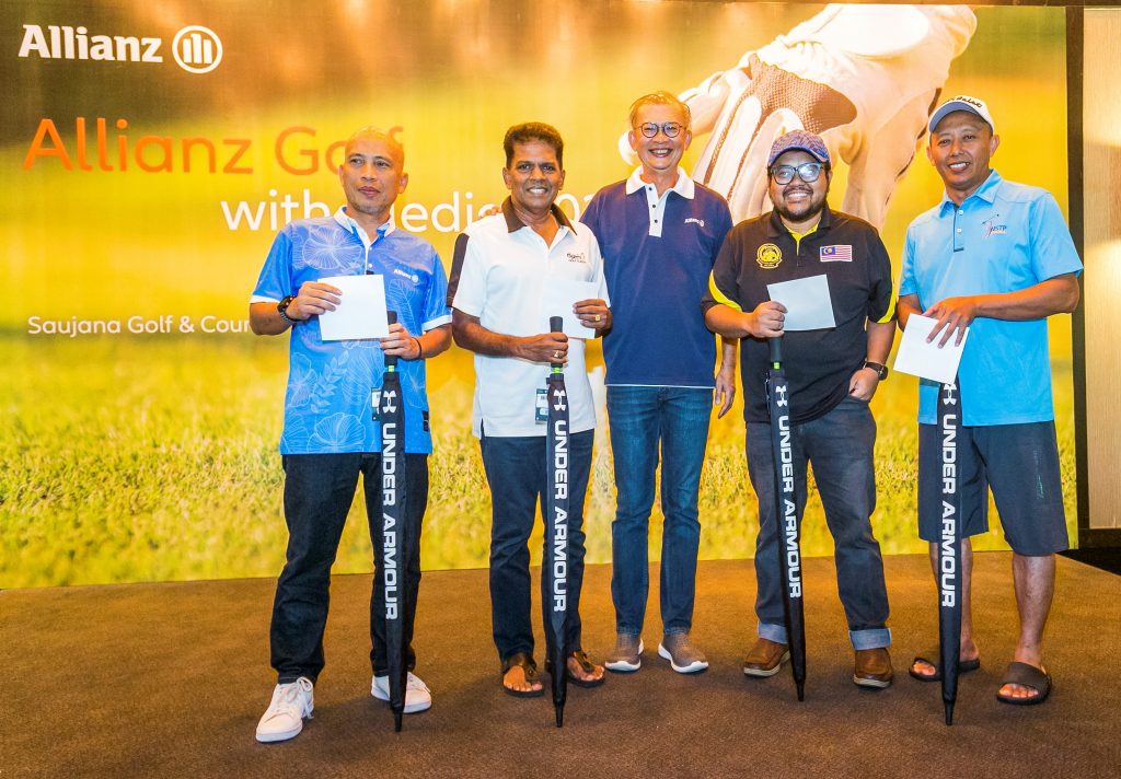 Kejohanan golf media Allianz Malaysia disertai 80 peserta, terbesar ...