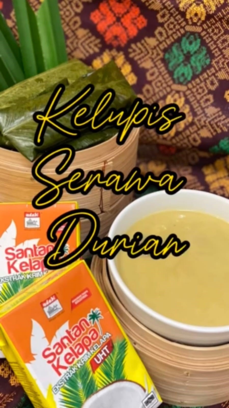 Peraduan Manisan Dulu-Dulu Adabi : Kelupis Serawa Durian - UtusanTV