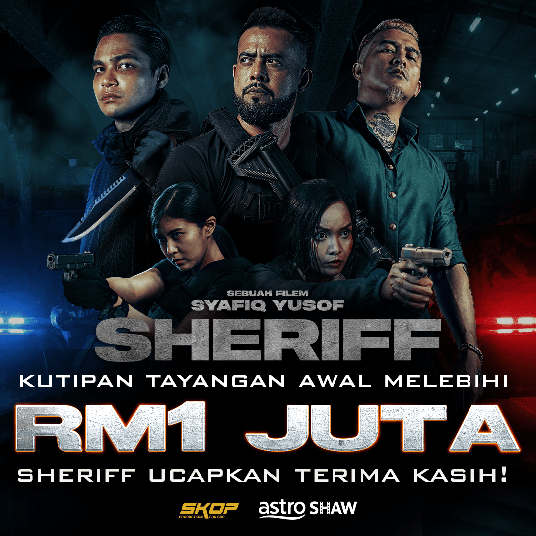 Filem Sheriff raih kutipan melebihi RM1juta pada tayangan awal - UtusanTV