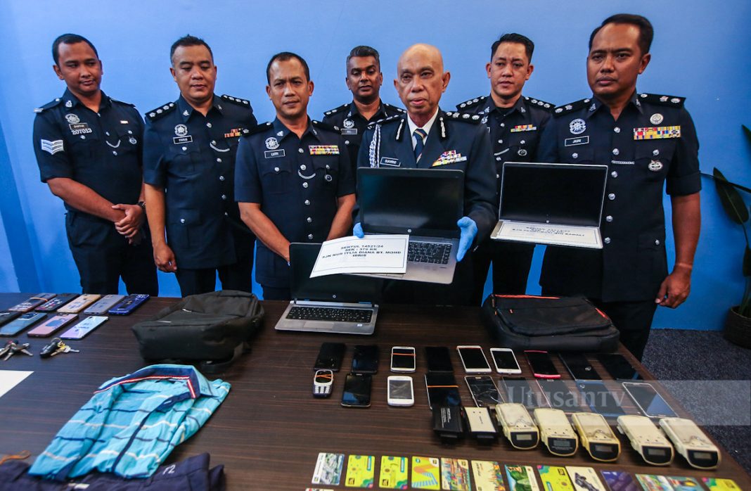 Pengganggur ditahan, polis selesaikan 10 kes curi 'cuba nasib' barang ...