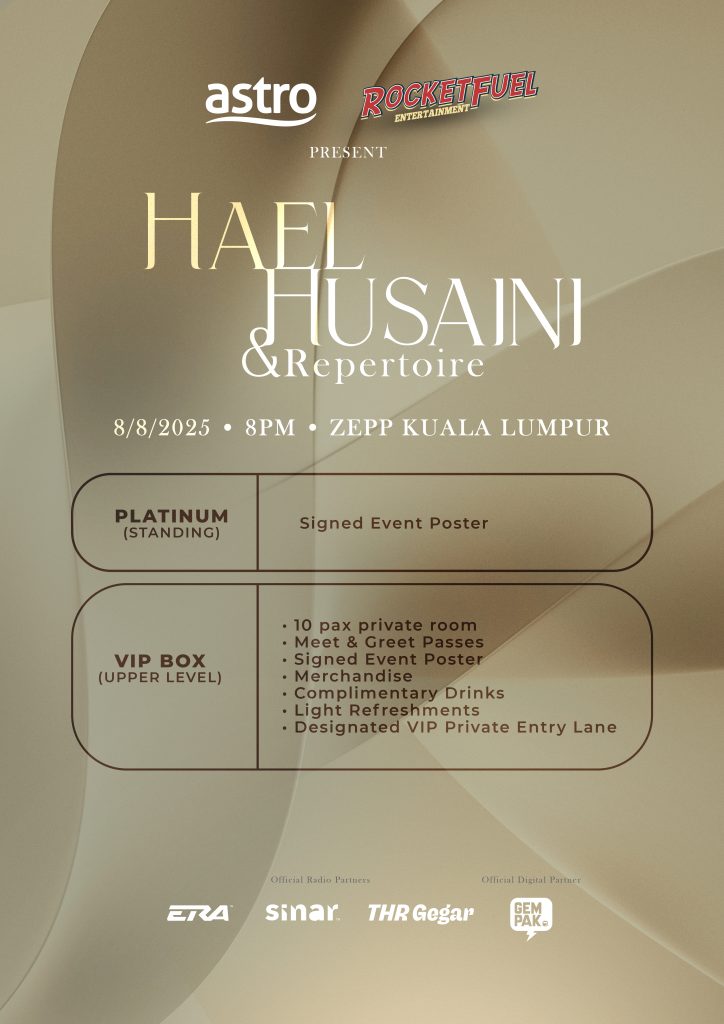 Konsert Hael Husaini & Repertoire janjikan persembahan tak akan ...
