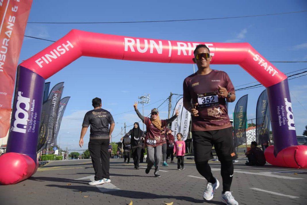 Fun run bukan sekadar larian - “Kolesterol hilang, jantung pun sihat ...