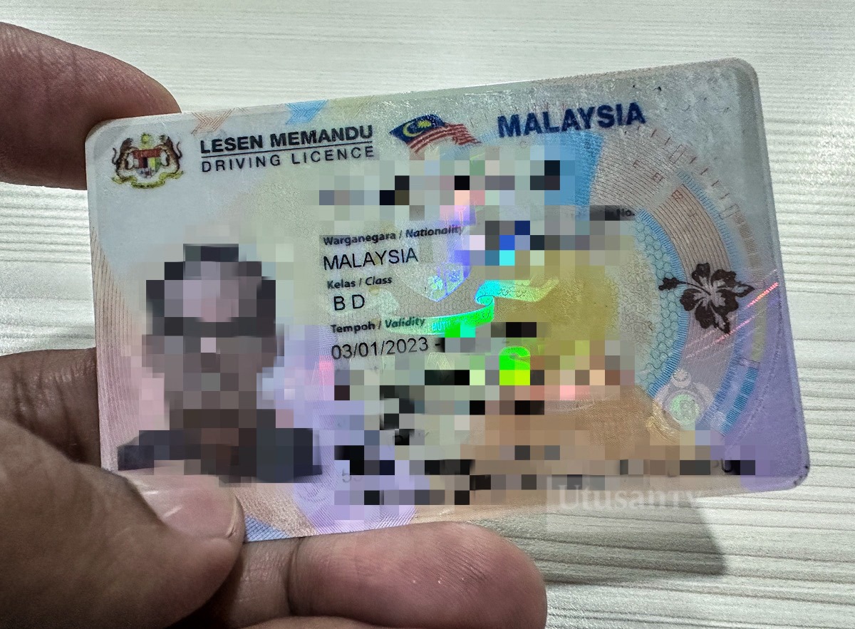 Cetakan kad fizikal lesen memandu tak perlu lagi tunjuk bukti keluar ...